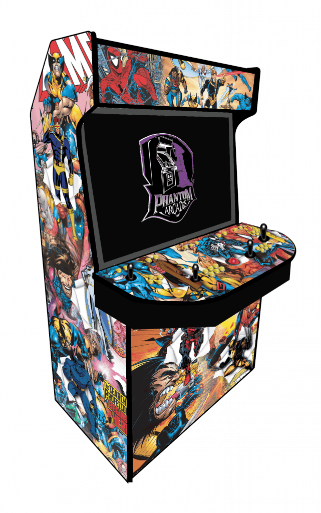43" Level up 4 player Arcade - Phantom Arcades